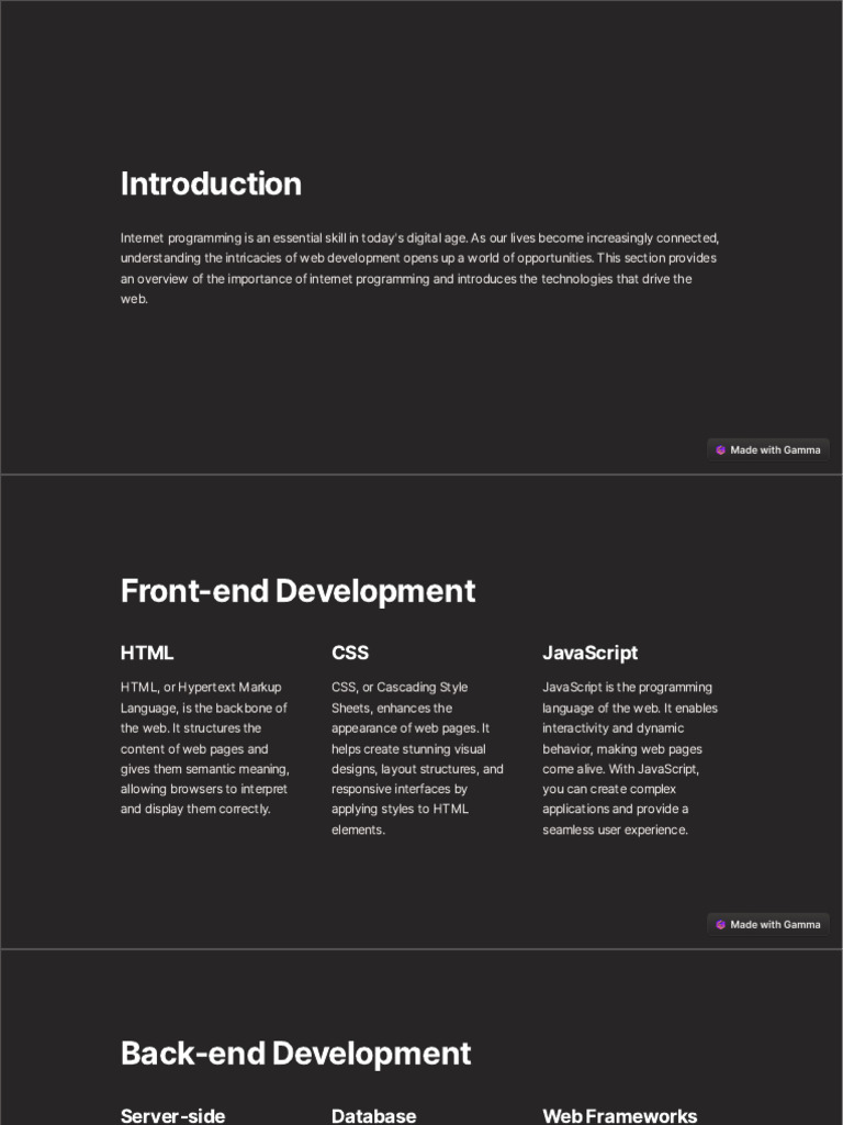 Internet-Programming Removed | PDF | World Wide Web | Internet & Web