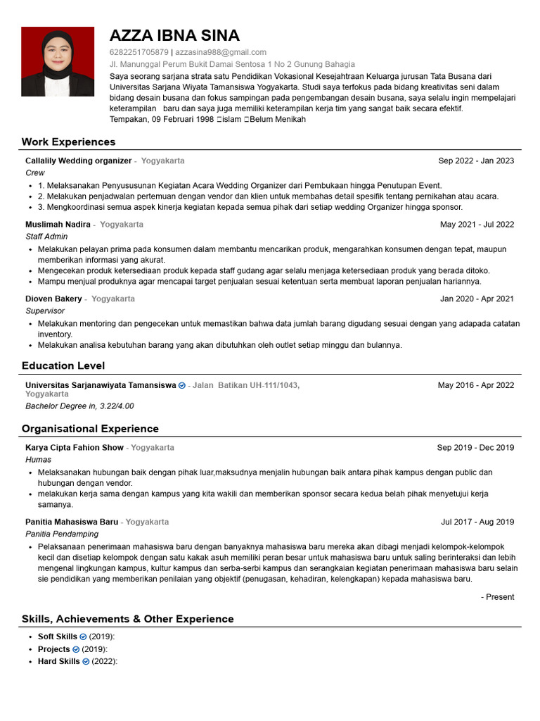 AZZA IBNA SINA-resume | PDF