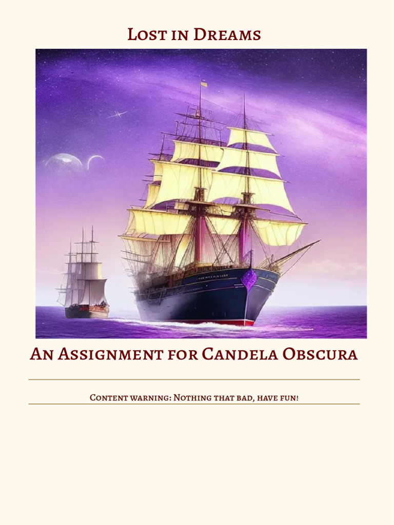 Candela Obscura Module - Lost in Dreams | PDF | Libraries | Ships Candela Obscura Module - Lost in Dreams | PDF | Libraries | Ships