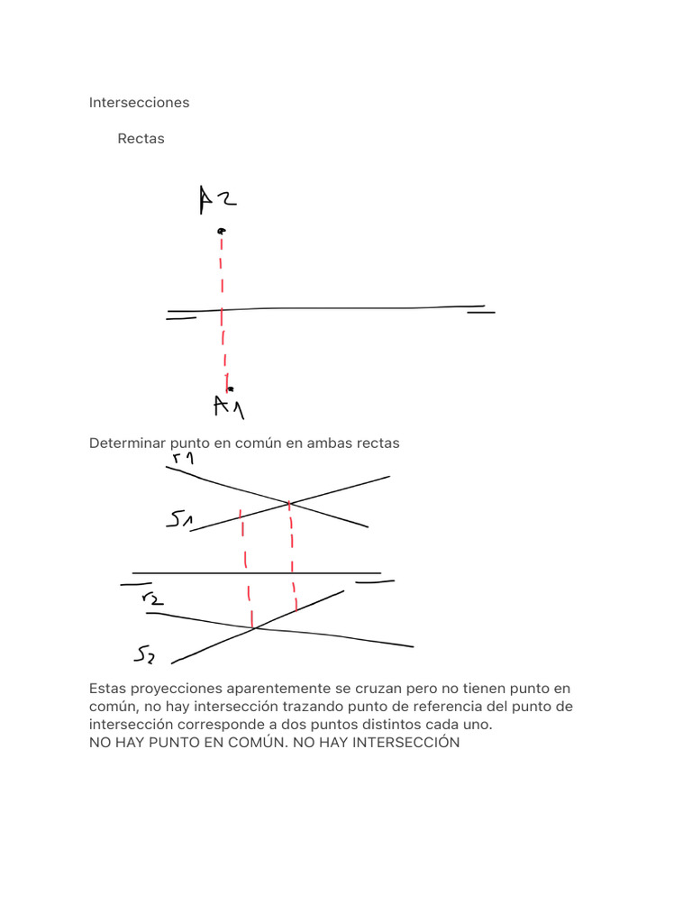 Intersecciones | PDF