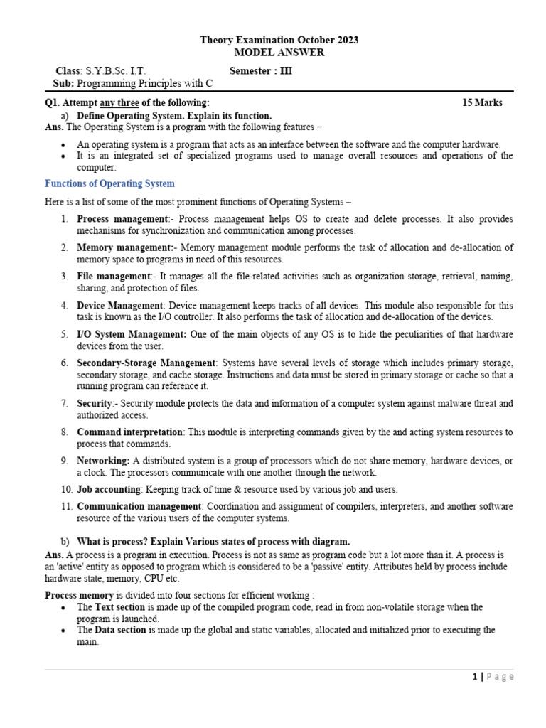 Model Ans | PDF | Cloud Computing | Virtualization