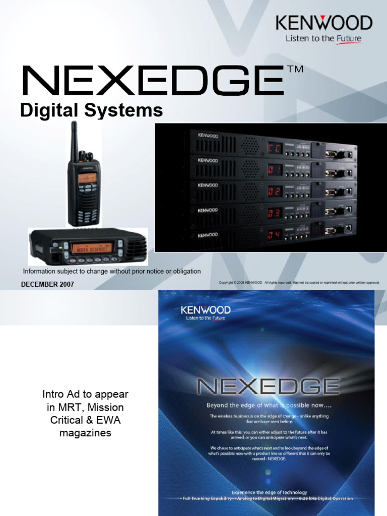NEXEDGE Presentation USA | PDF | Computer Network | Virtual Private Network
