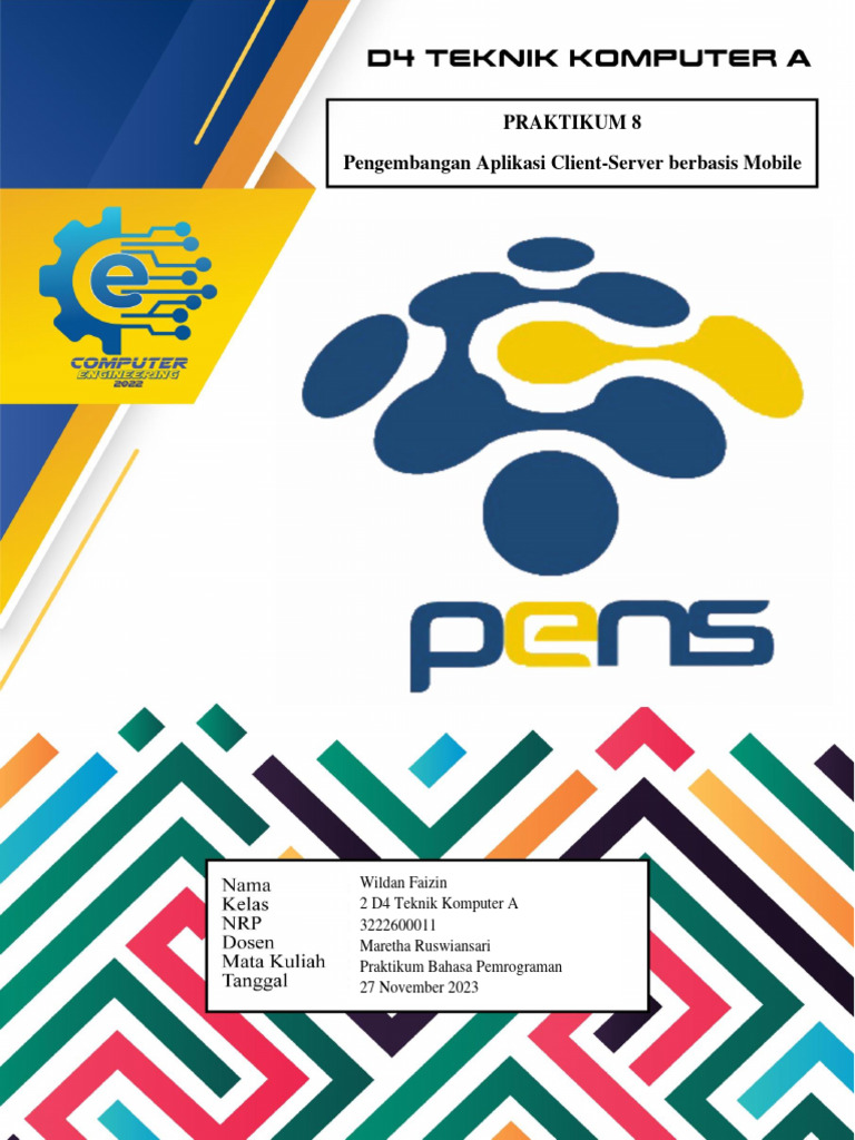 Laporan Bahasa Pemrograman P8 | PDF