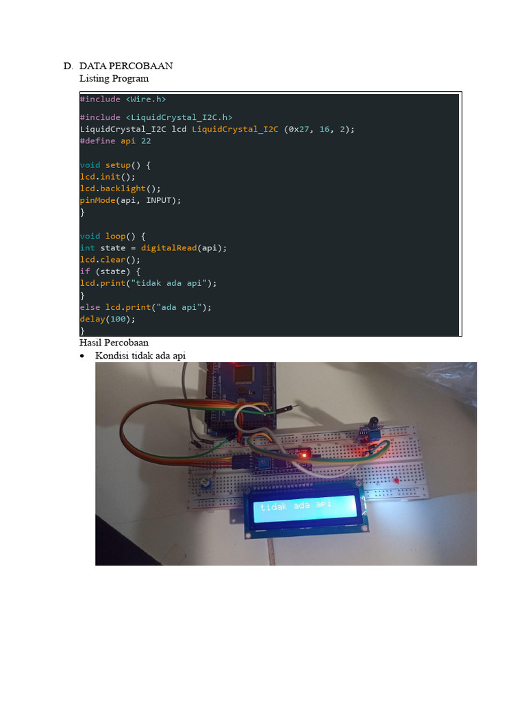 Lapres Sensor P10 | PDF | Metode & Bahan Ajar