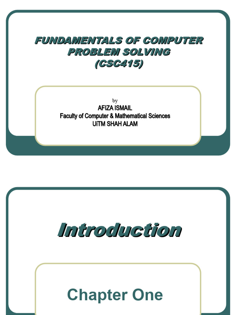 Intro to Computer Programming | PDF | Computer Program | Programming