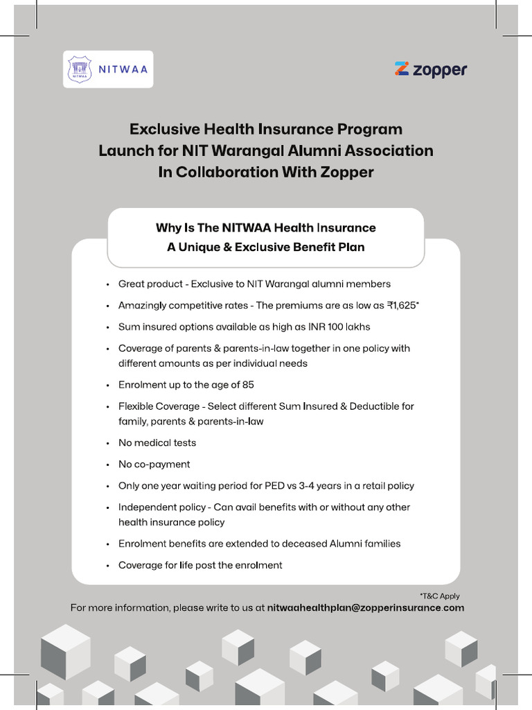 NITWAA Benefits Flyer | PDF