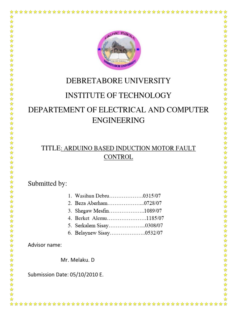 Induction Motor Fault Control | PDF | Rectifier | Electric Motor