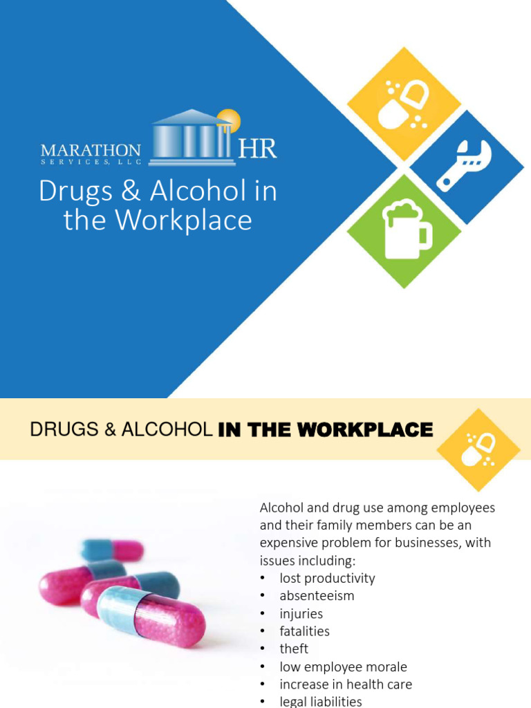 Workplace Substance Abuse Guide | PDF | Substance Abuse | Alcoholism