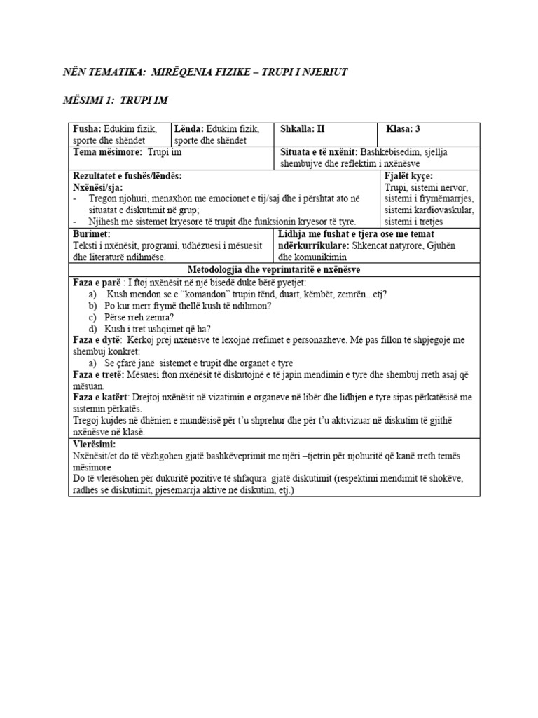 Ditar Edukimi Fizik 3 | PDF
