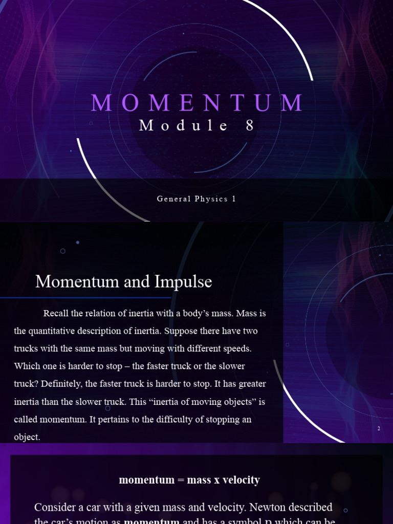 Momentum | PDF | Collision | Momentum