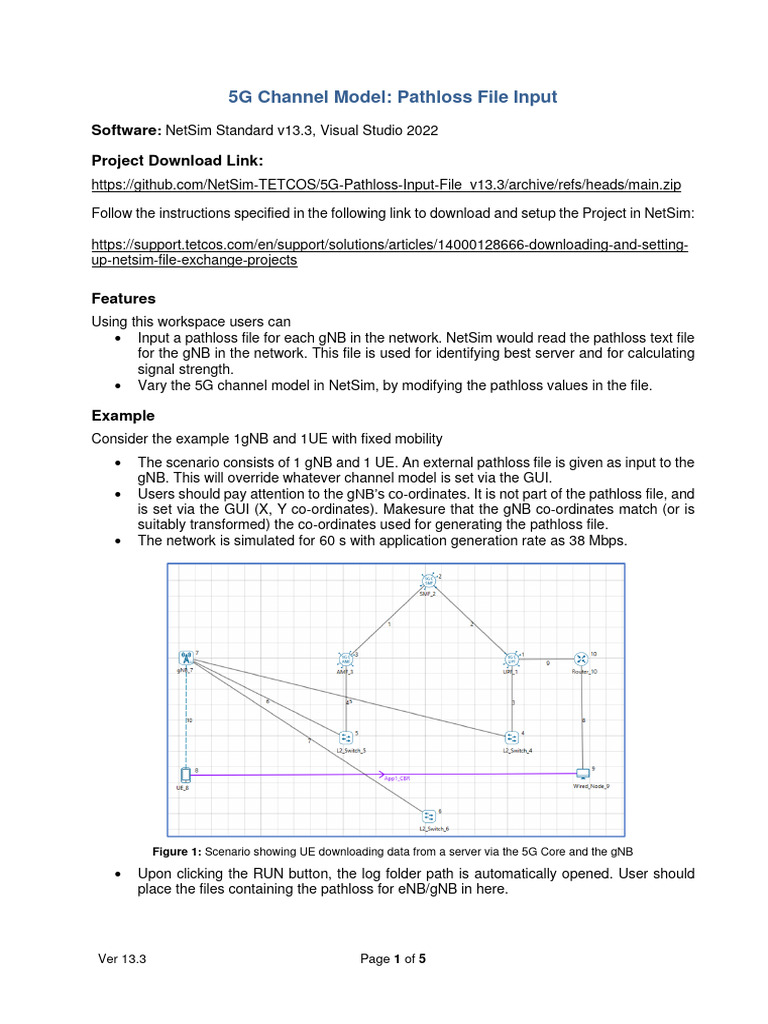 5G Pathloss File Input For GNB v13.3 | PDF | Computer File | Graphical User Interfaces