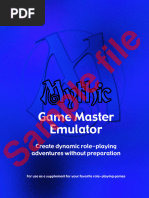 Mythic Game Master Emulator 2nd Edition | PDF