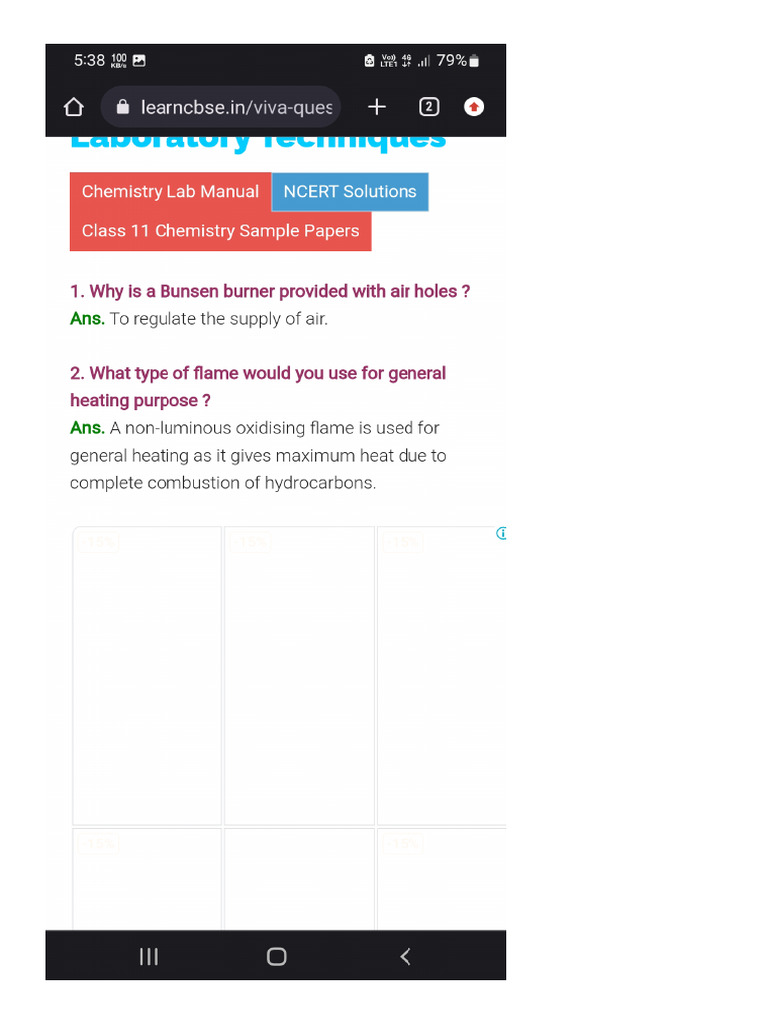 Class 11 Lab Manual | PDF