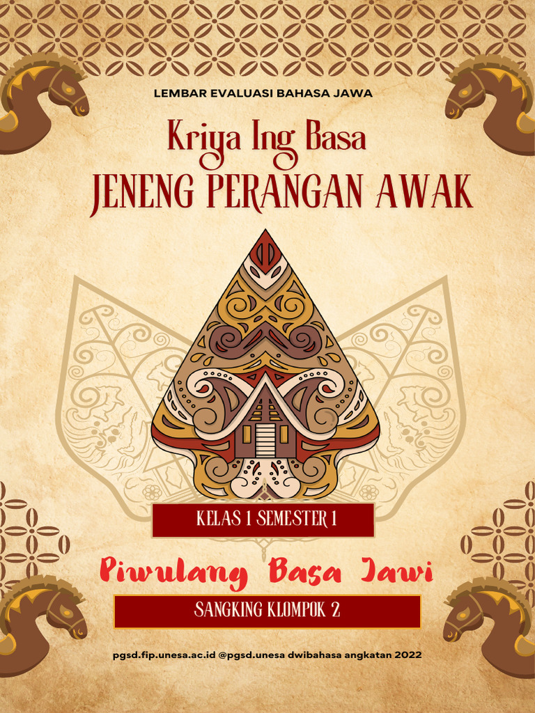 Lembar Evaluasi Bahasa Jawa | PDF