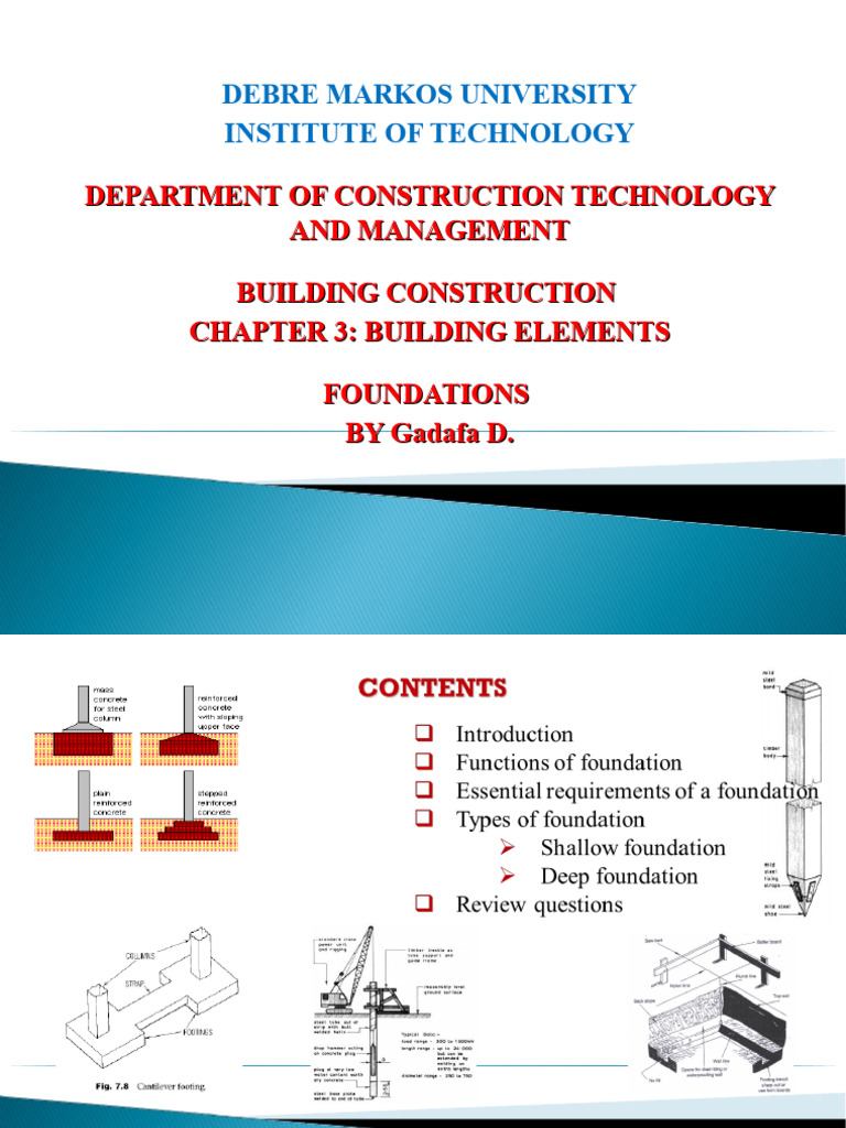 3 Chapter 3 Part 1 Foundations. | PDF | Deep Foundation | Foundation (Engineering)