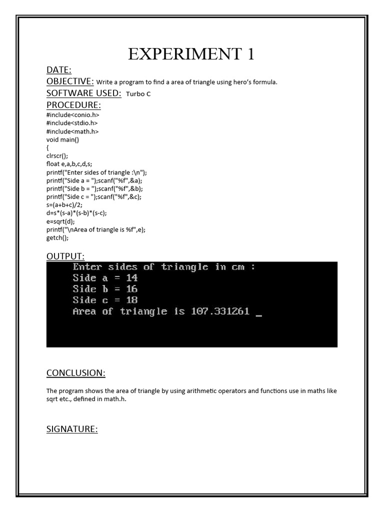 C Program Pdf Area Pointer Computer Programming 0983