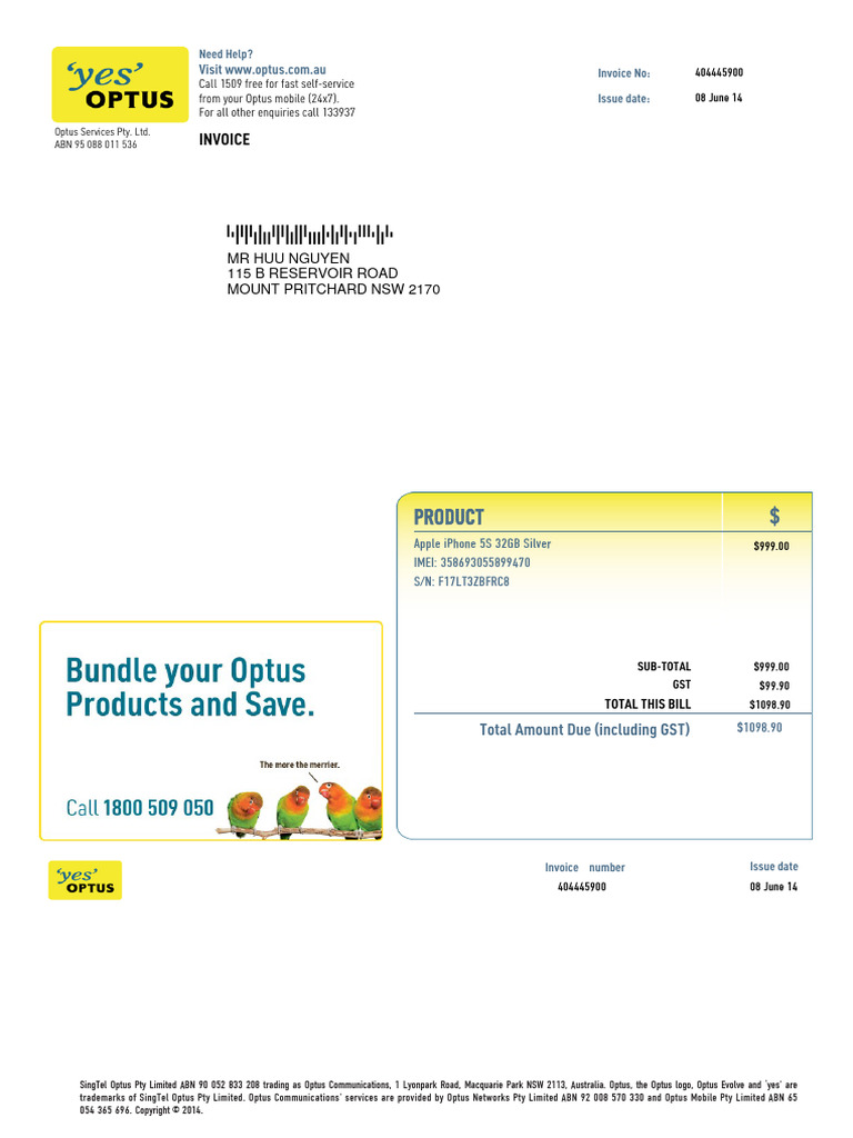 Invoice | PDF | Apple Inc. Hardware | Information Appliances