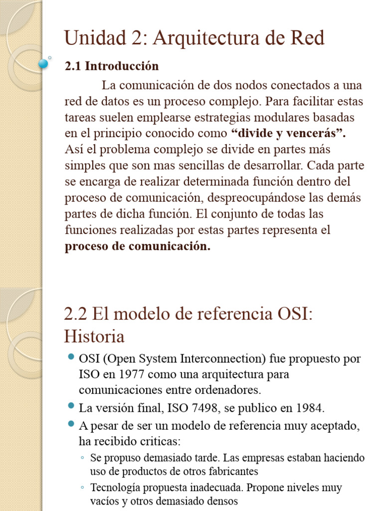 Modelo OSI: Capas y Servicios | PDF | Protocolos de internet | Red de computadoras