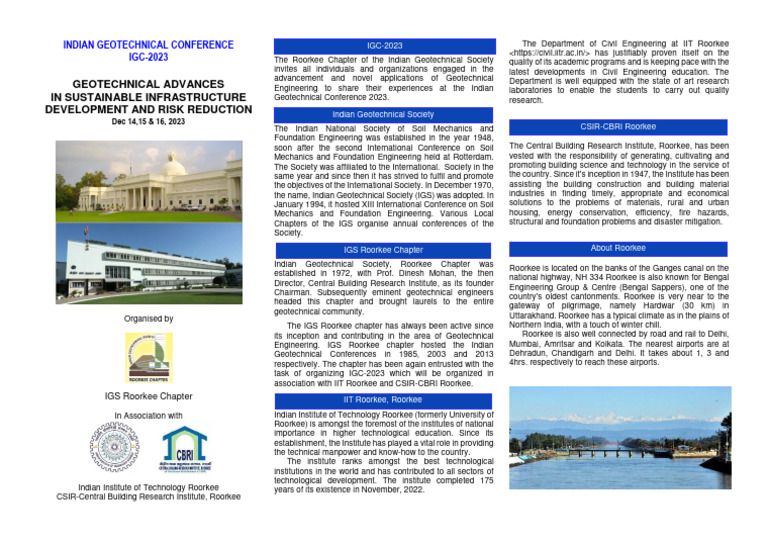 Geotechnical Advances in Sustainable Infrastructure Development and ...