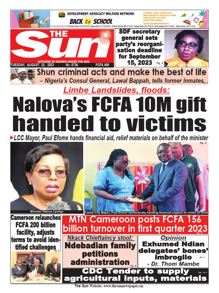 THE SUN 0736.compressed | PDF | Diocese | Bishop