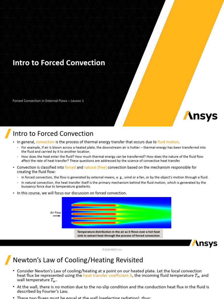 Ansys Heat Transfer Pdf Heat Transfer Thermal Conduction
