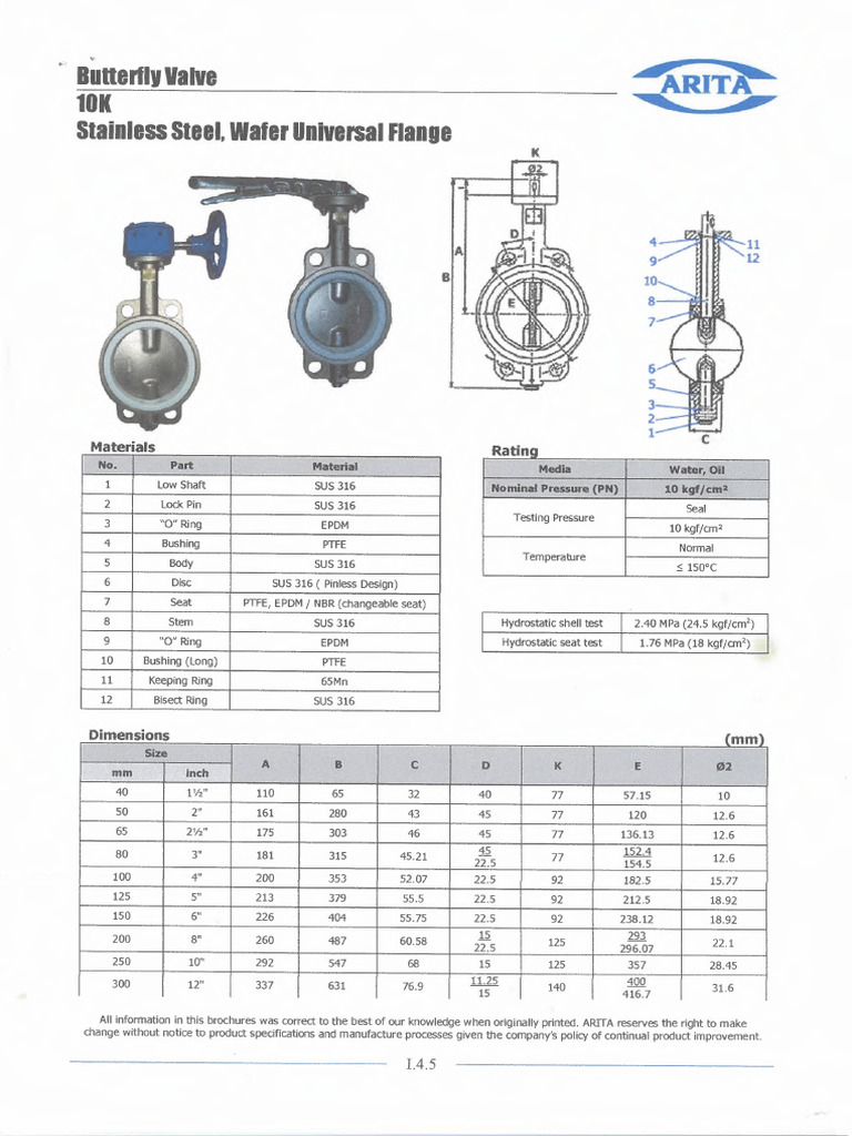 Scan - Batterfly Valve | PDF | Valve | Machines