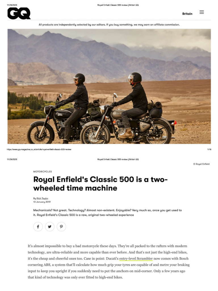 GQ Article Classic 20.01.2019 | PDF