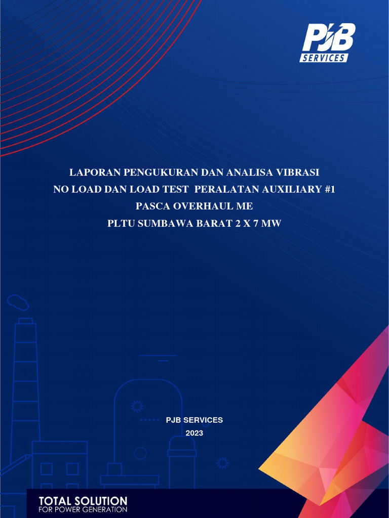 Laporan Pengukuran Dan Analisa No Load Dan Load Test Pltu Sumbawa Barat ...