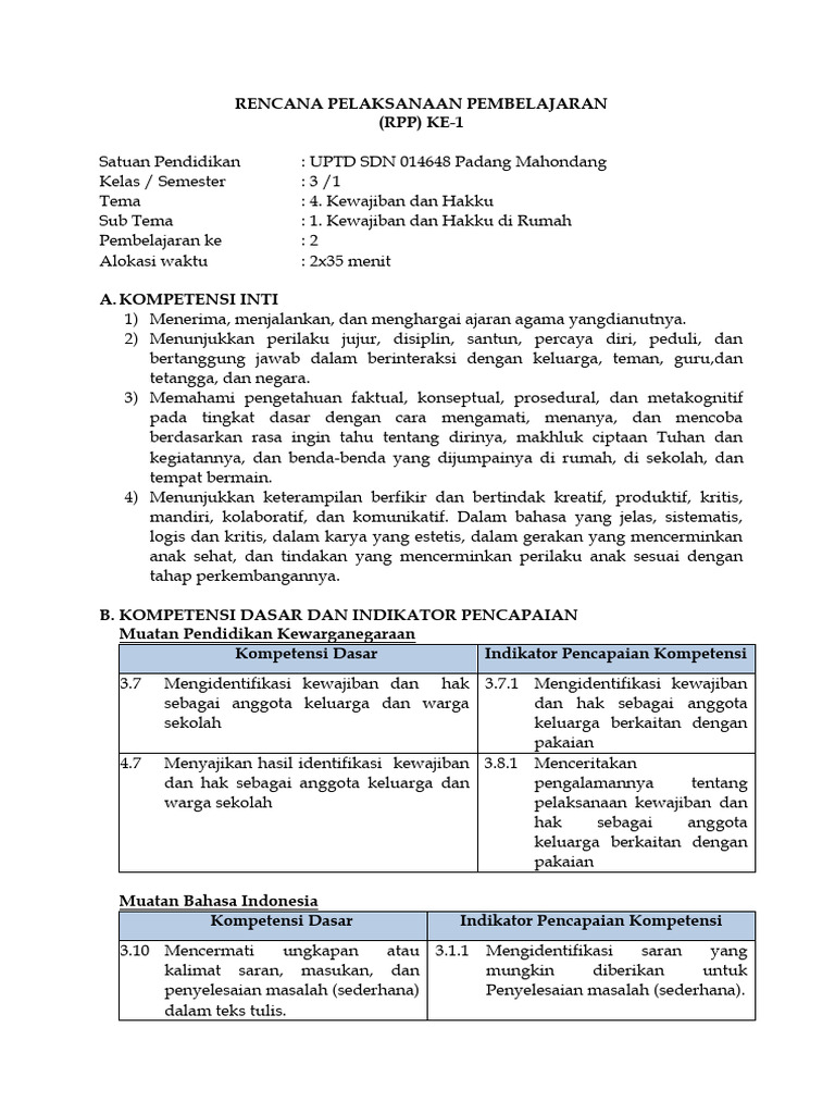 RPP Siklus-2 PBL | PDF