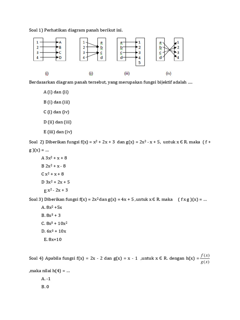 Soal Matematika SMA | PDF