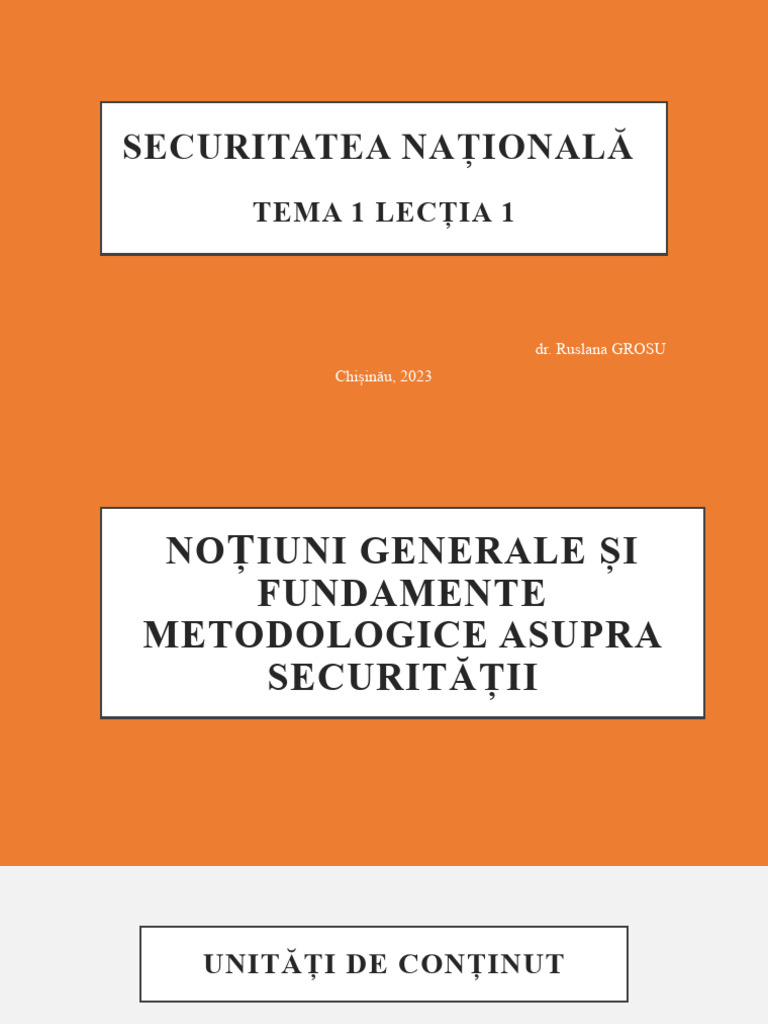 SN Tema1 Lectia 1 | PDF
