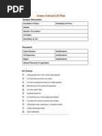 Checklist 29 Lifting Operations Involving Crane or Hiab | PDF | Crane ...