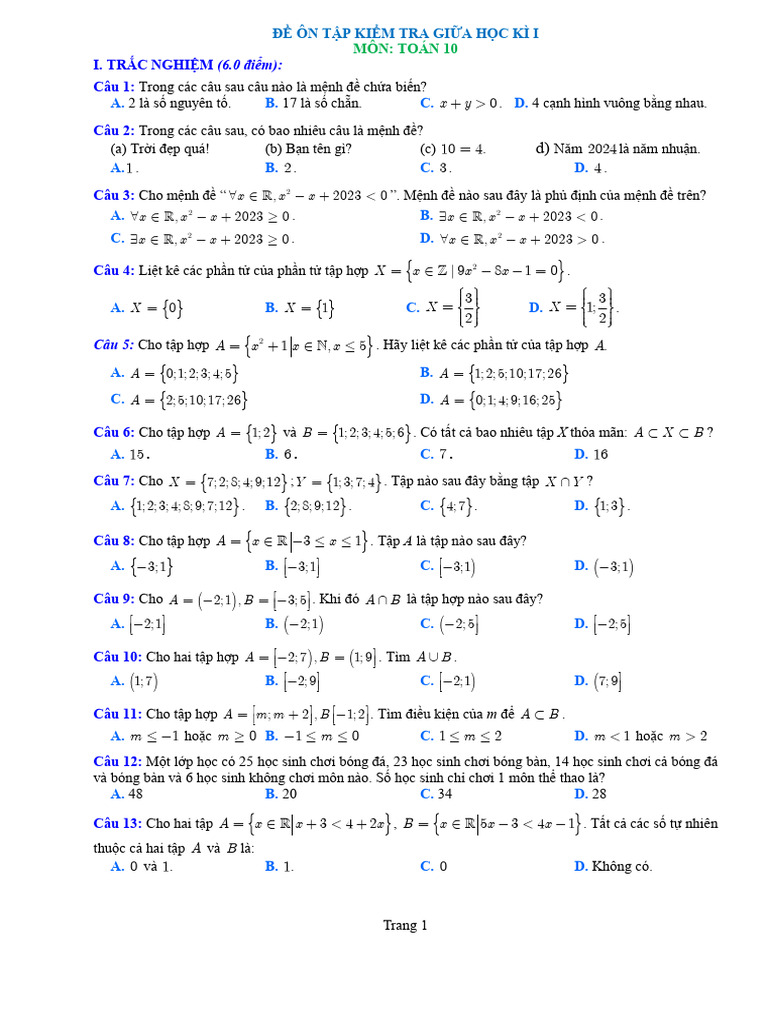 2022-2023-De On Tap GK1 - DE2 | PDF
