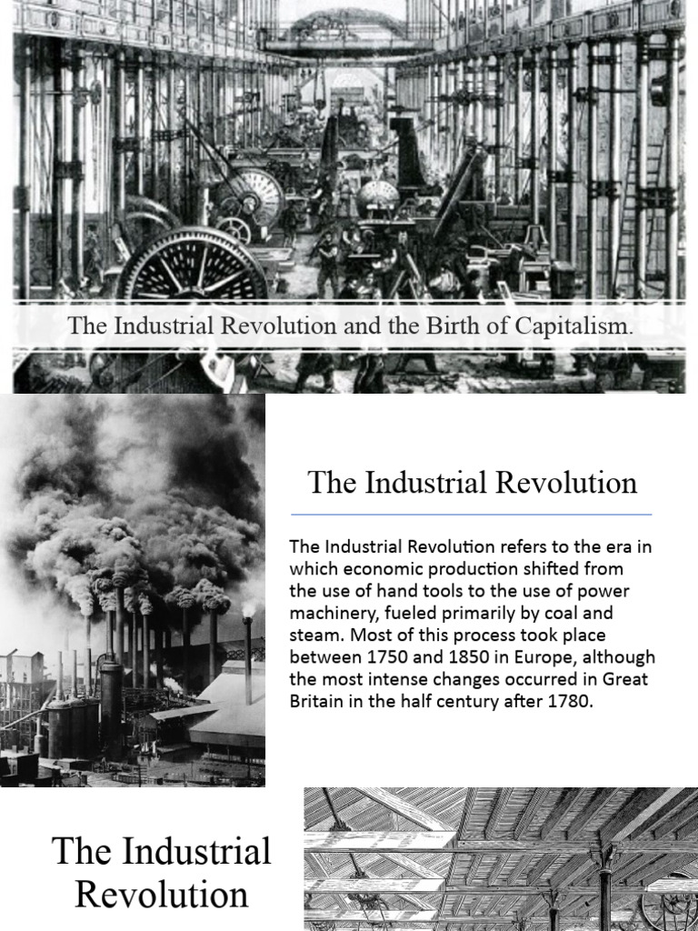 The Industrial Revolution and The Birth of Capitalism | PDF | Cotton ...