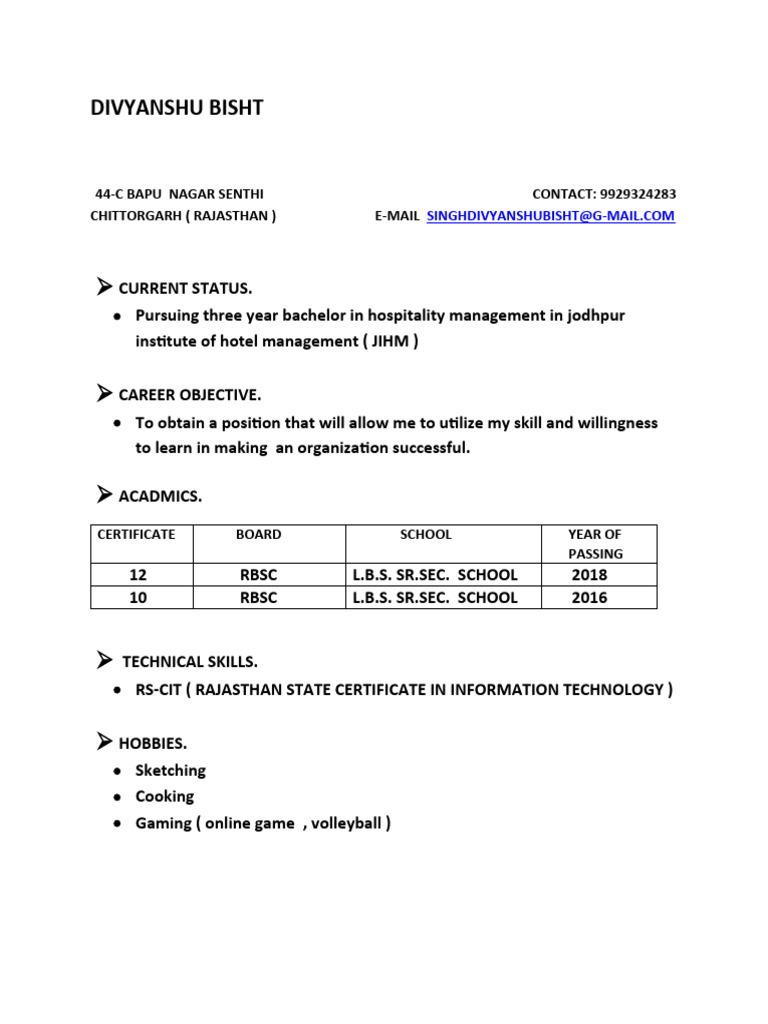 Divyanshu Bisht | PDF