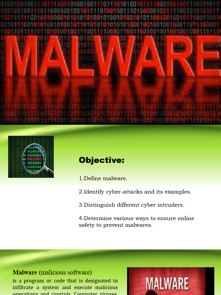 Lesson4 Malware | PDF | Computer Virus | Malware