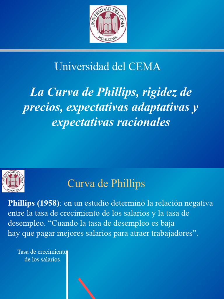 Handout Curva de Phillips | PDF | Curva de Phillips | Inflación