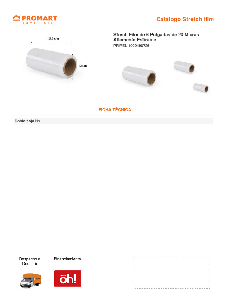 Ficha Tecnica Fill | PDF