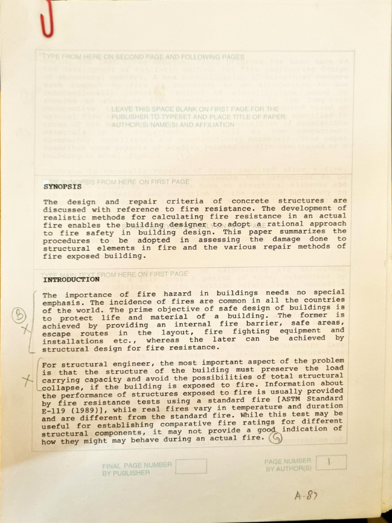 Fire Hazard in Building | PDF