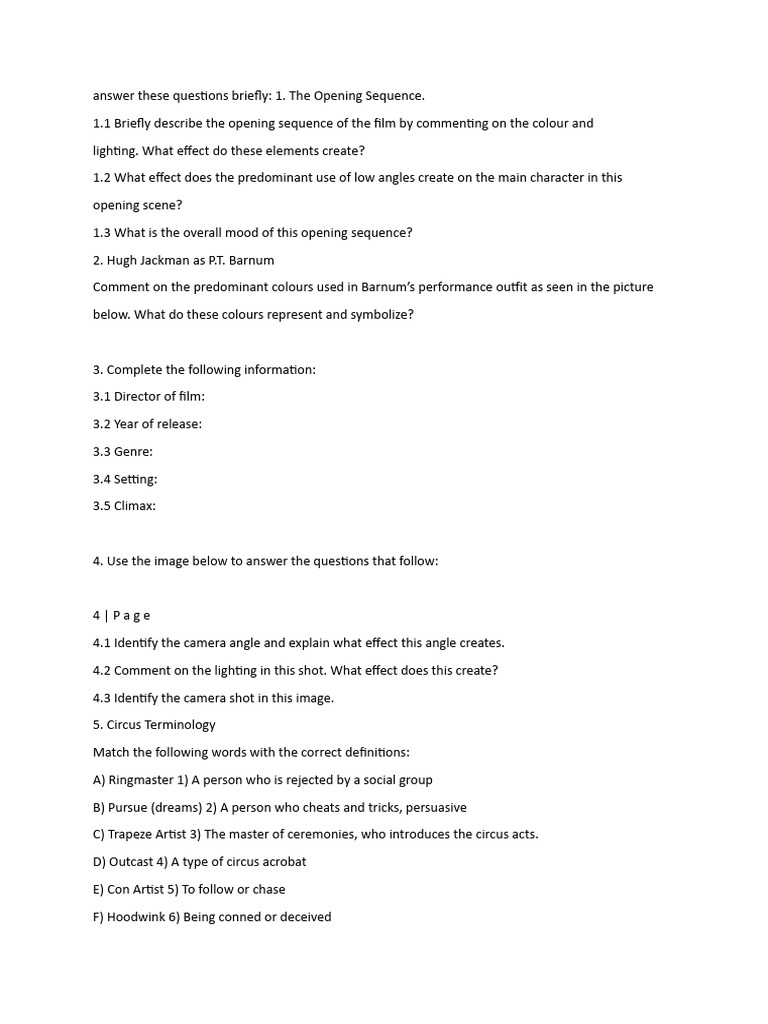 Answer These Questions Briefly | PDF | Language Arts & Discipline | Art