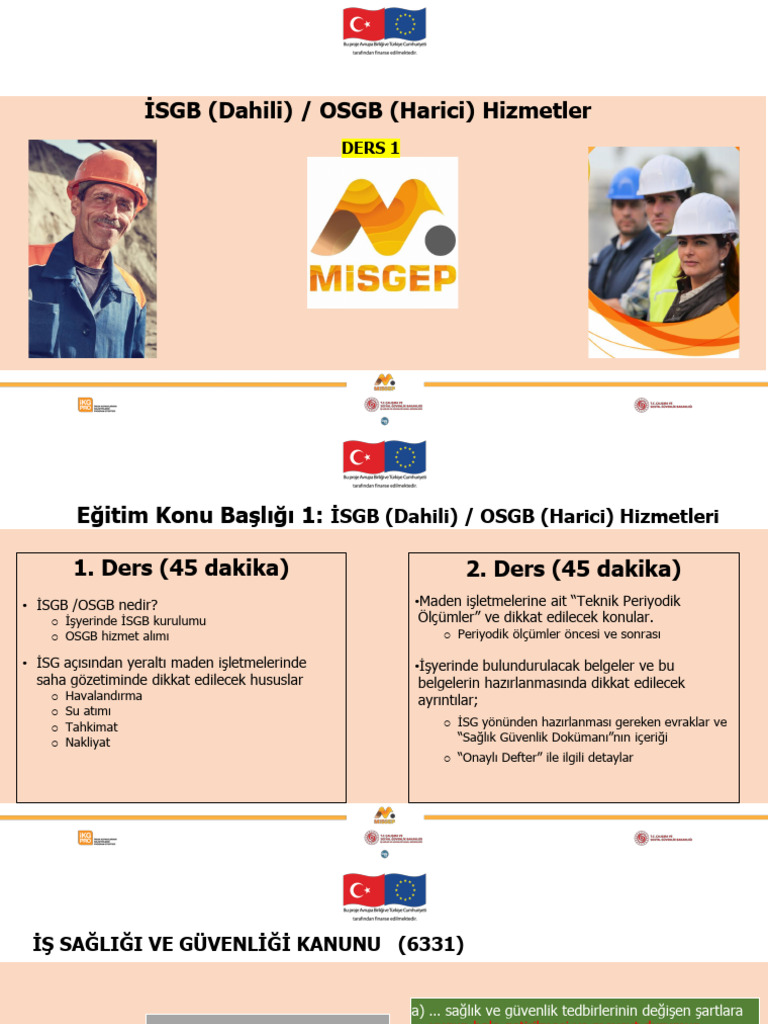 ISG Yonetimi Ders 1 | PDF