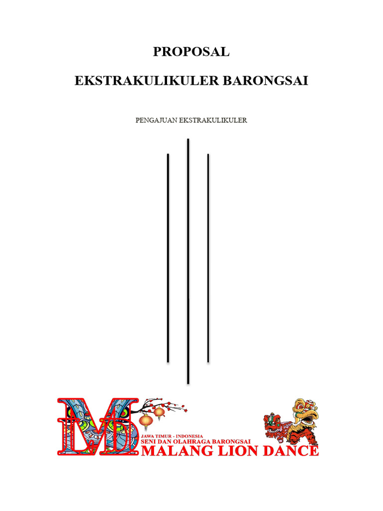 Proposal Pengajuan Ekskul | PDF