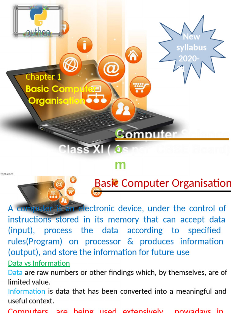 1basic Computer Organization | PDF | Computer Data Storage | Hard Disk Drive