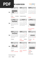 KHDA School Calendar 2025-2026 | PDF