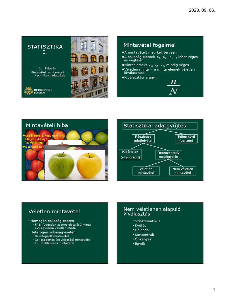 Statisztika 2 PDF | PDF