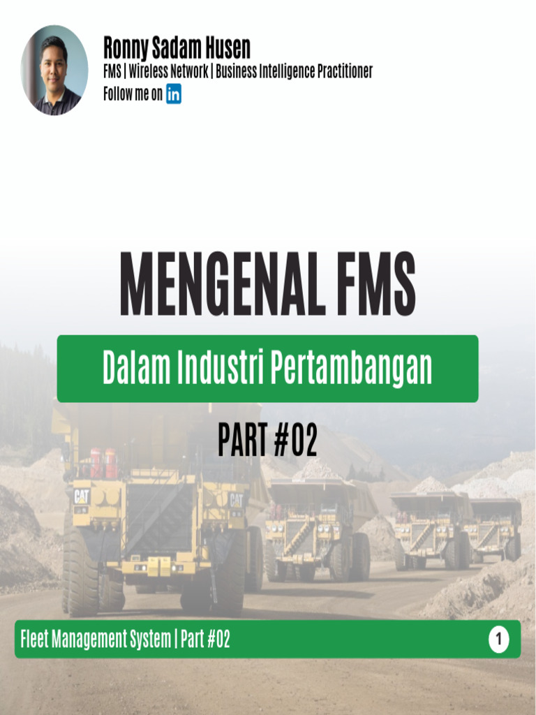Mengenal Fms Dalam Industri Pertambangan - Part #2 | PDF