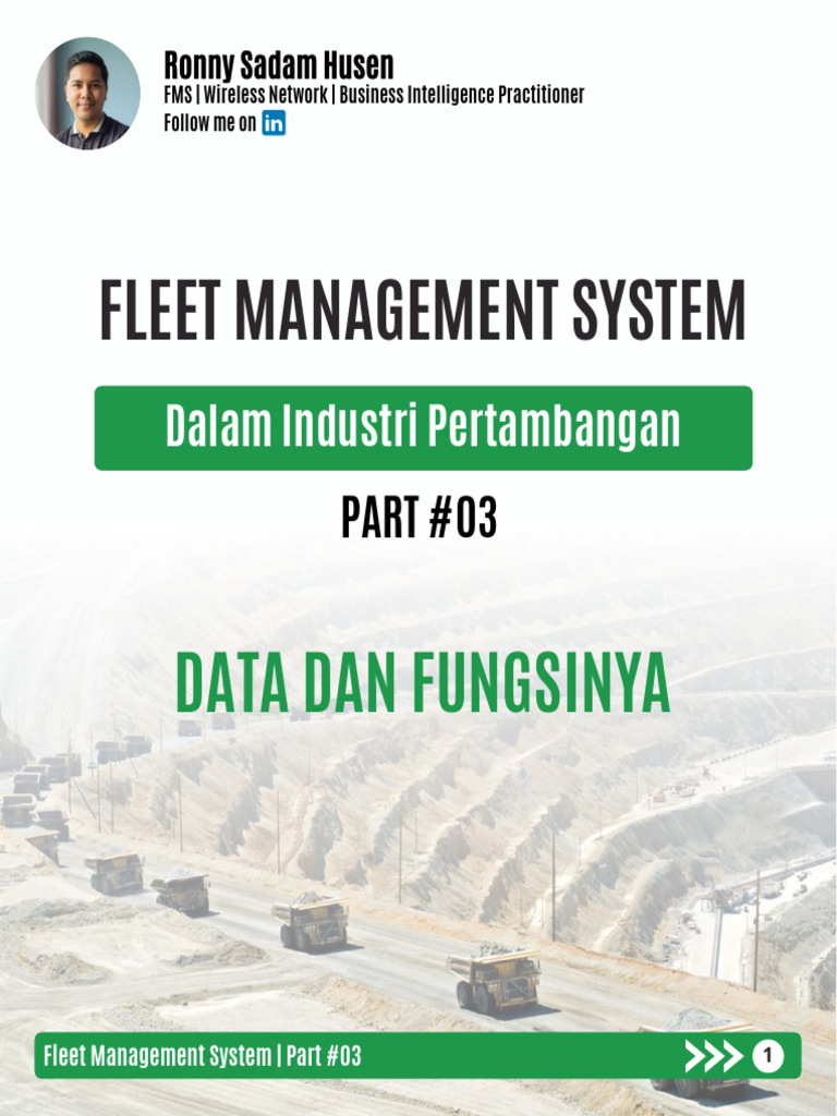 Mengenal FMS Dalam Industri Pertambangan - Part #3 | PDF