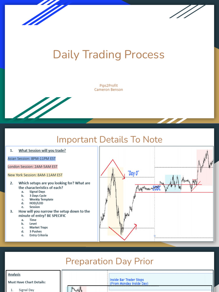 Daily Trading Process | PDF | Economies