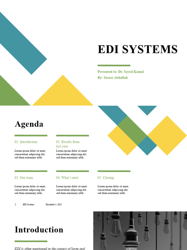 Edi Systems | PDF | Electronic Data Interchange | Information ...