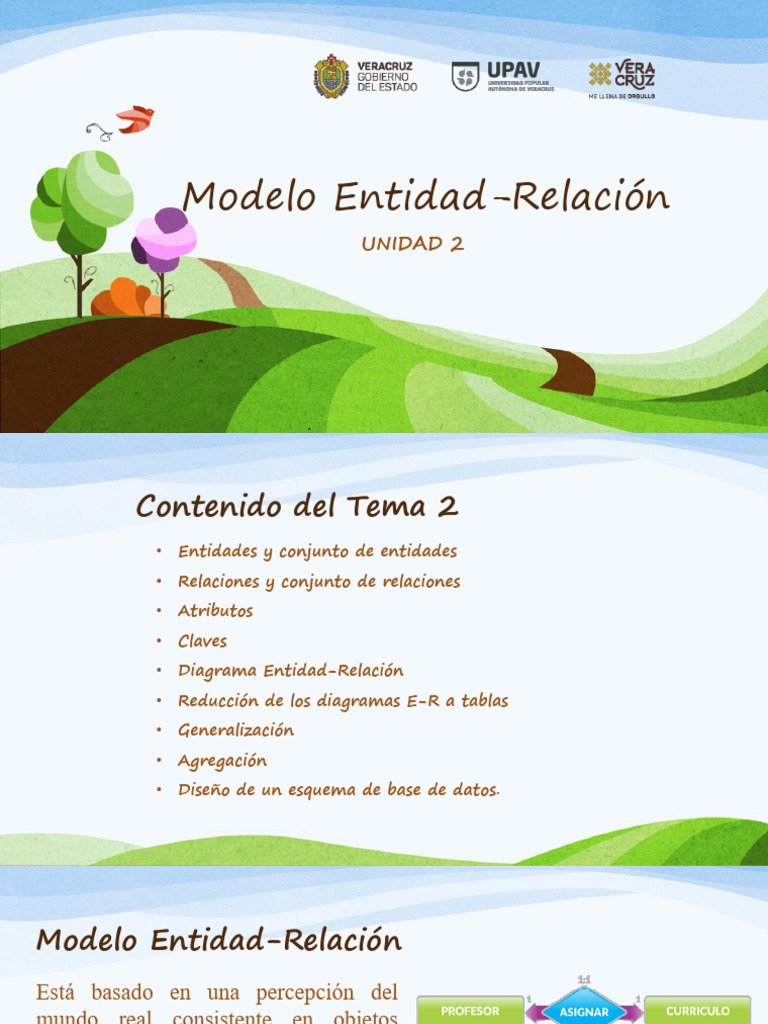 Tema 2 Modelo Entidad-Relacion | PDF | Ciencia de sistemas | Cibernética